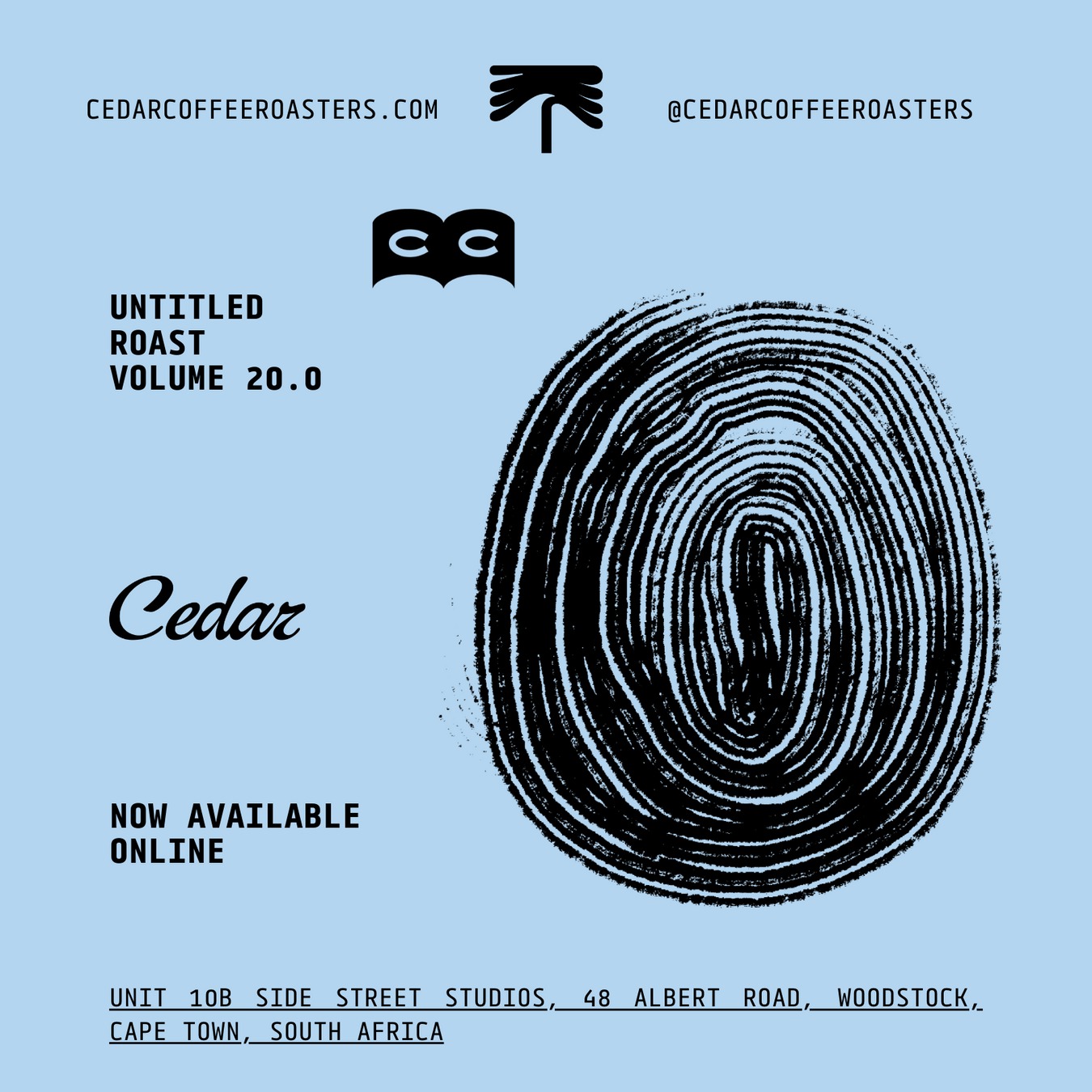 Coffee– Cedar Coffee Roasters