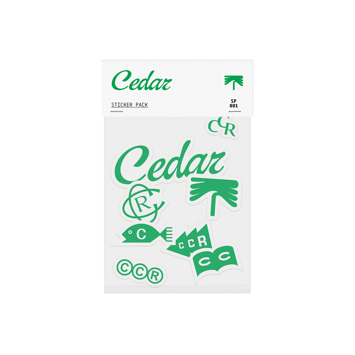 Cedar sticker pack (8)– Cedar Coffee Roasters